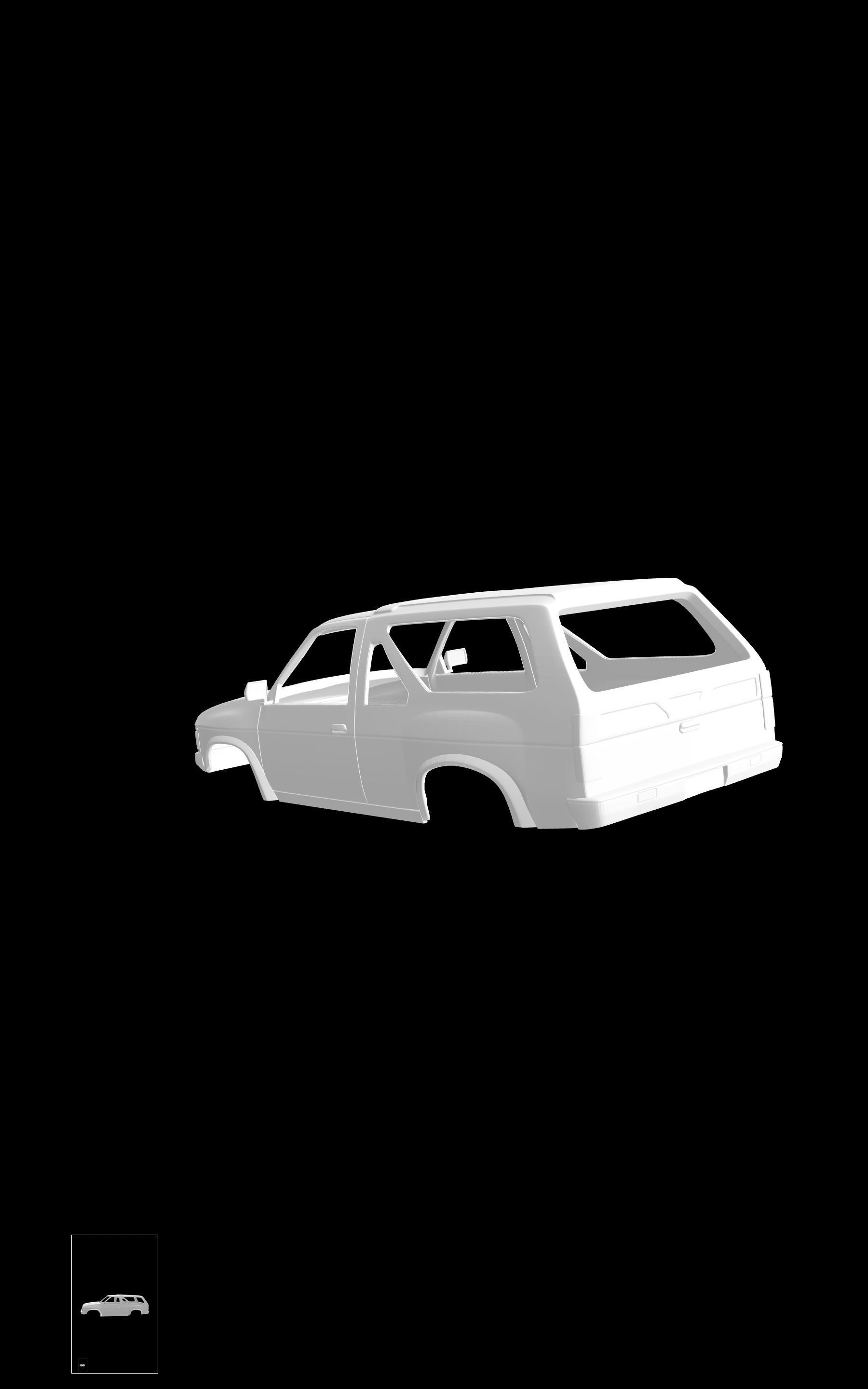 Nissan Pathfinder 1987 3D model 3D printable | CGTrader