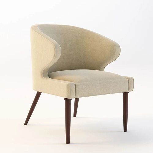 Lorae Arm Chair 3D model | CGTrader