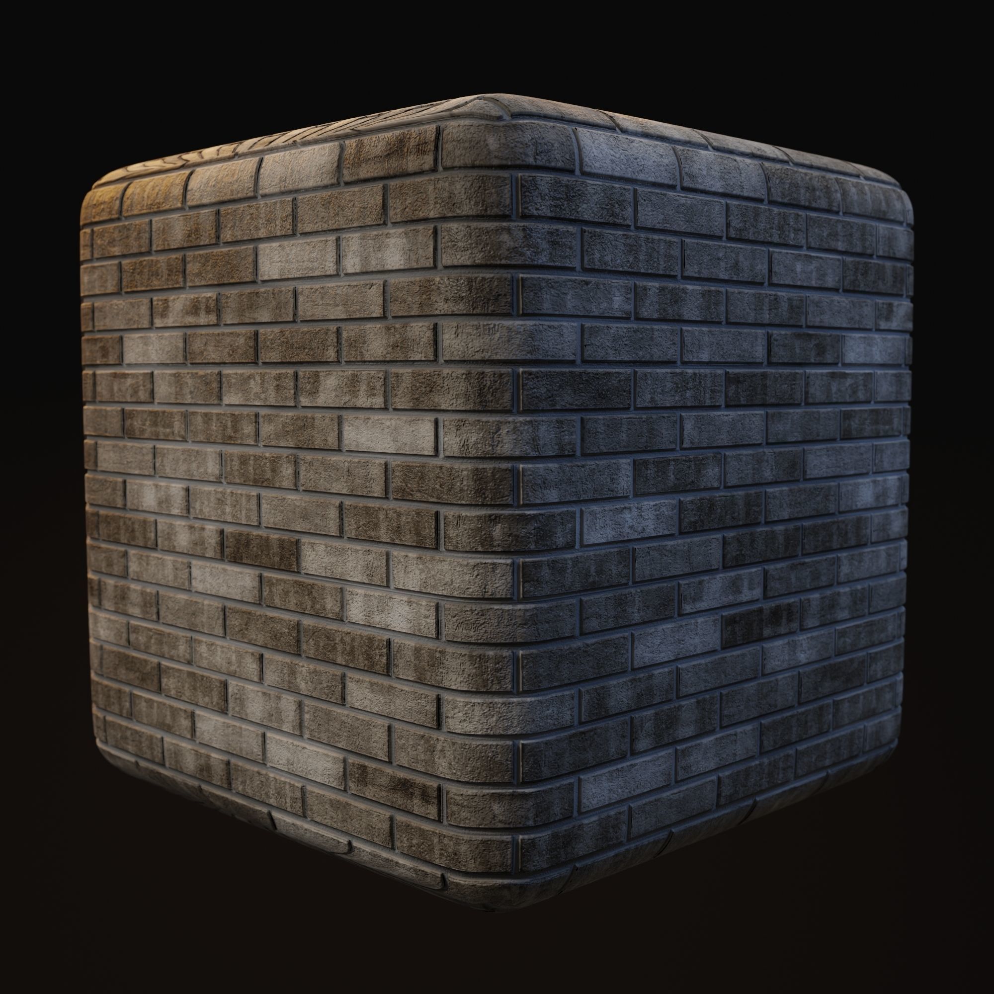 Postrock Running and Stack Bricks Texture Texture | CGTrader