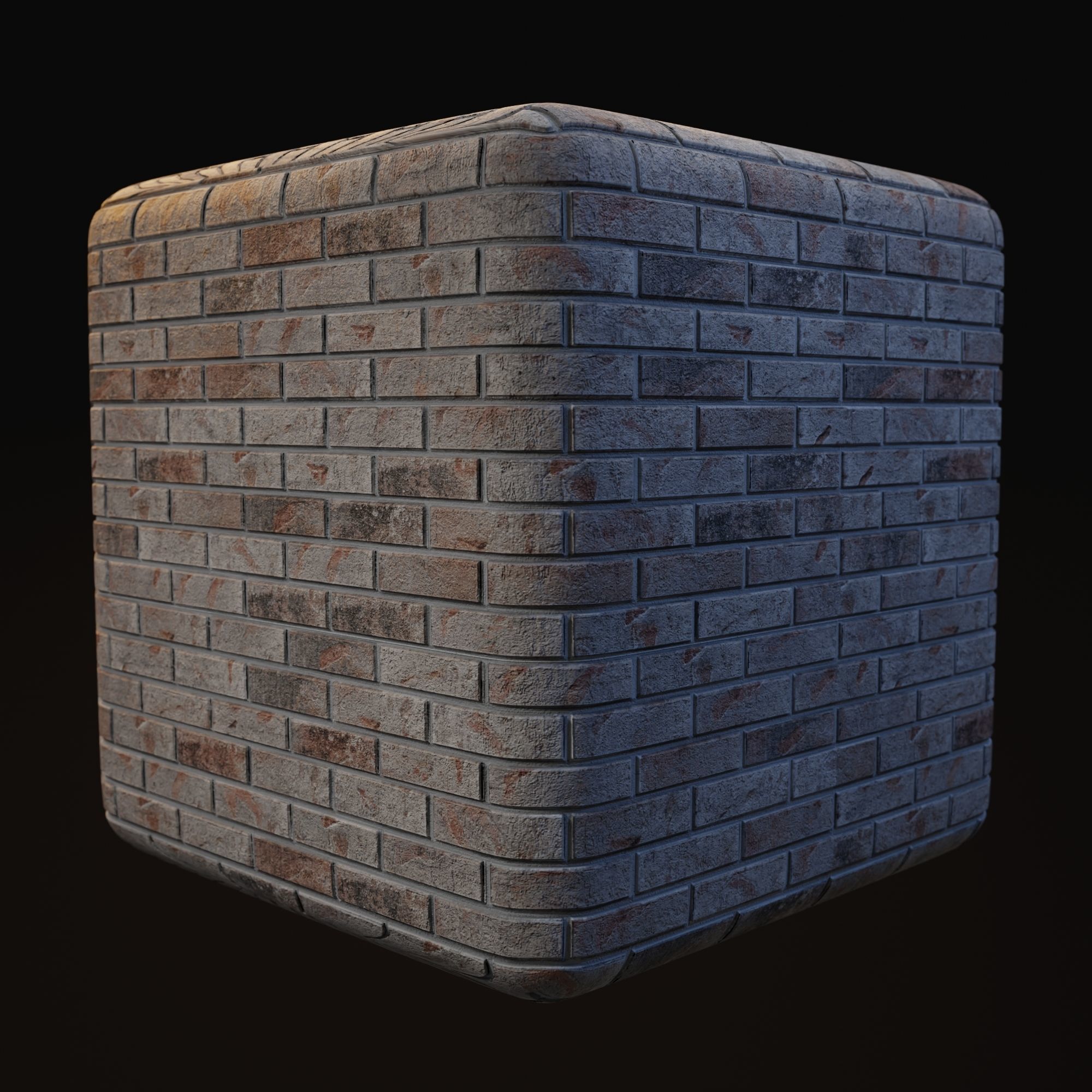 Silver Thorn King Running and Stack Bricks Texture Texture | CGTrader