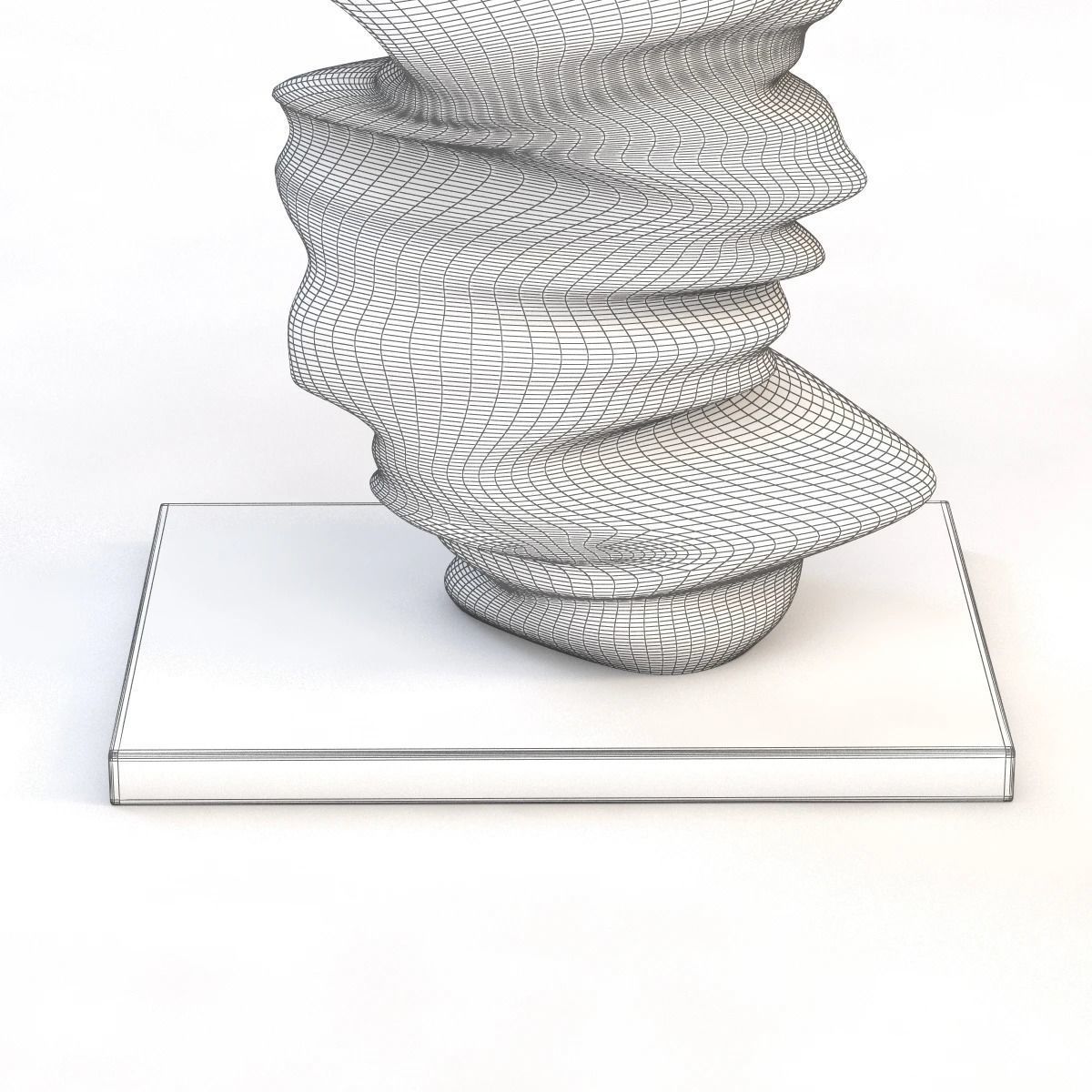 Level Head Sculpture By Tony Cragg 3D model | CGTrader