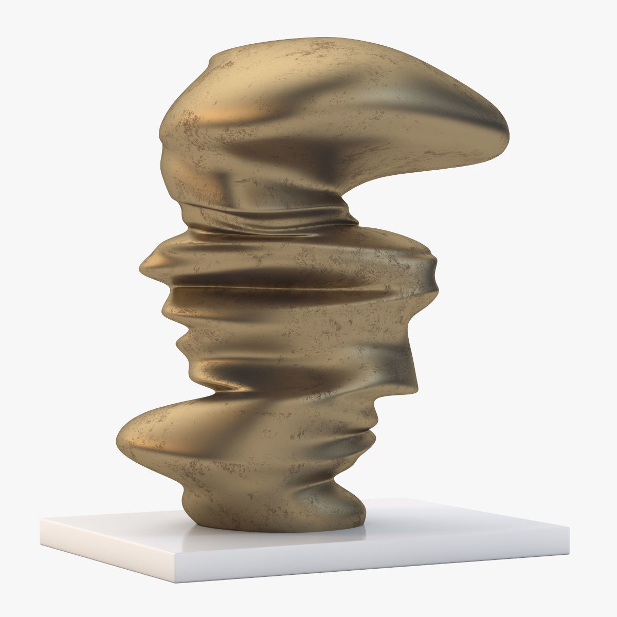 Level Head Sculpture By Tony Cragg 3D model | CGTrader