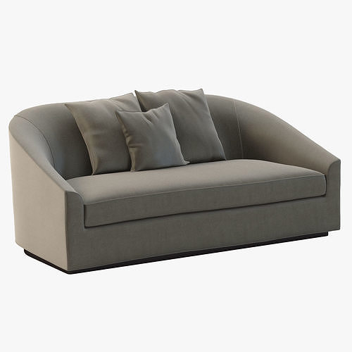 Lenny Fit Sofa By Meridiani 3D model | CGTrader