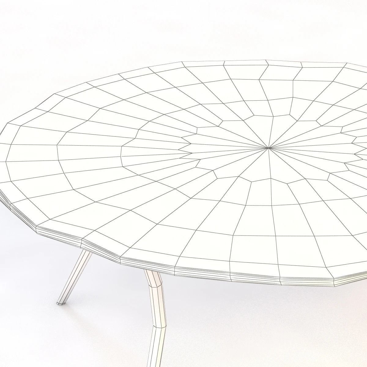 Lean Coffee Table 3D model | CGTrader