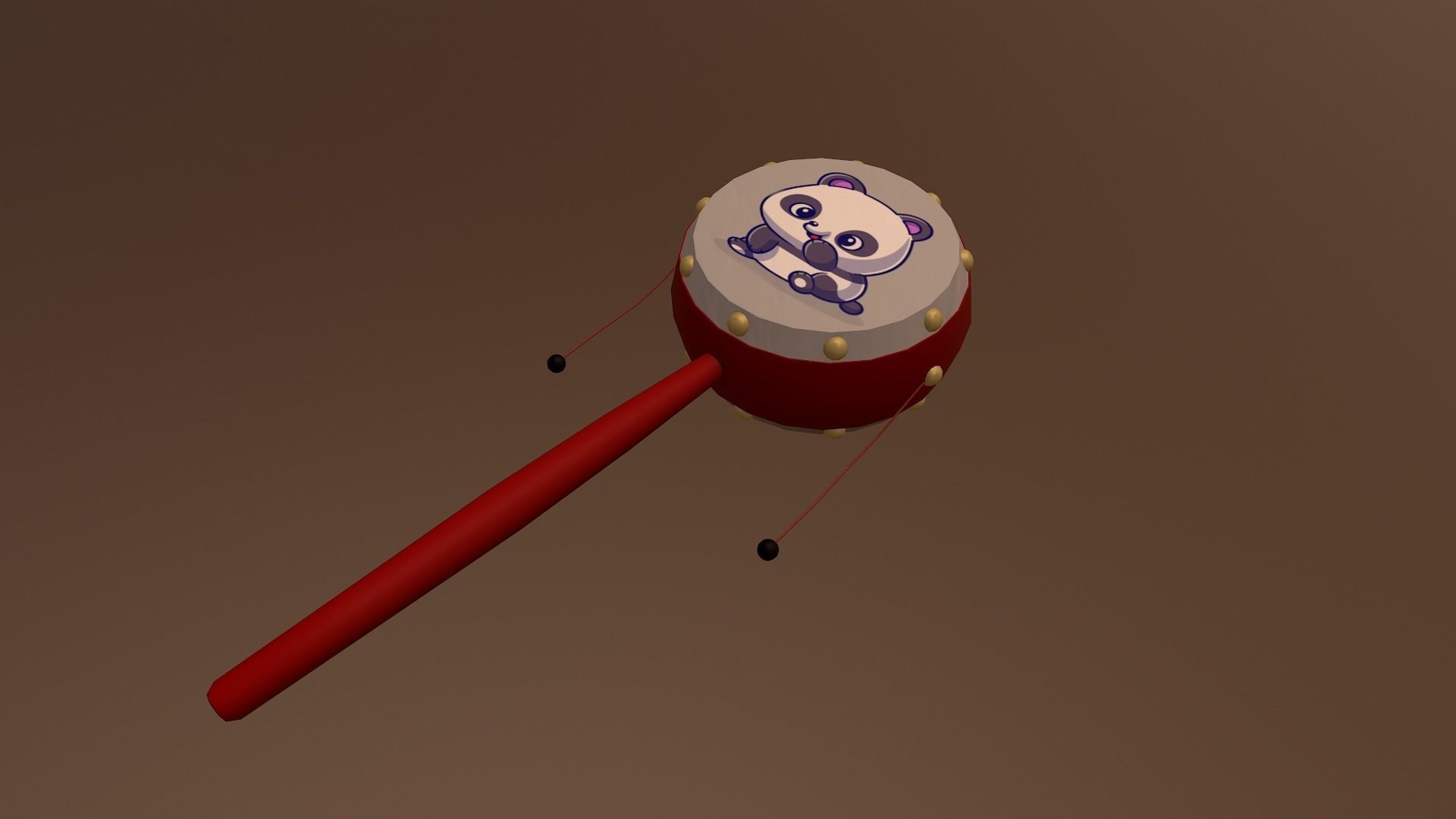 3D model Chinese Rattle VR / AR / low-poly | CGTrader