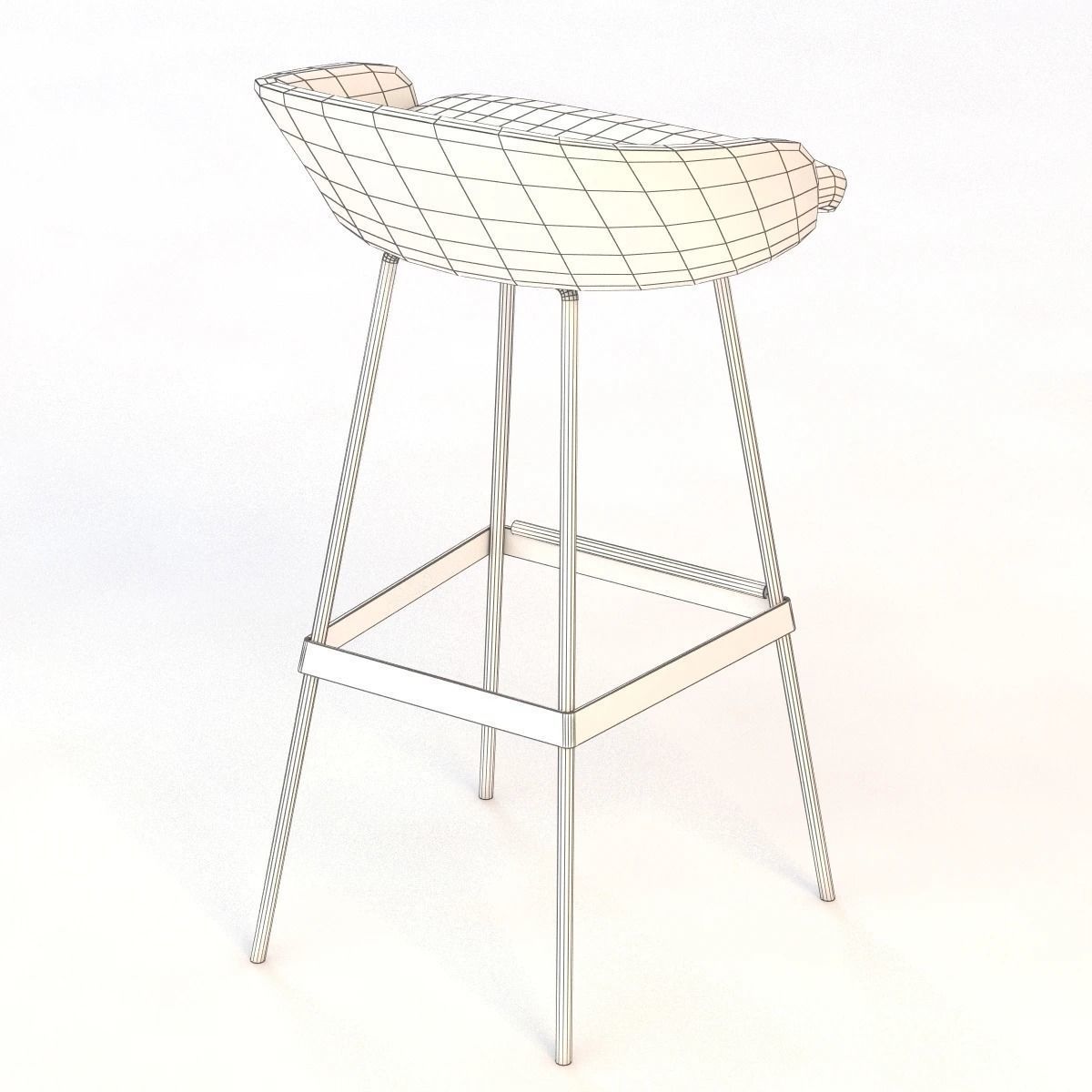 Karl Barstool 3D model | CGTrader