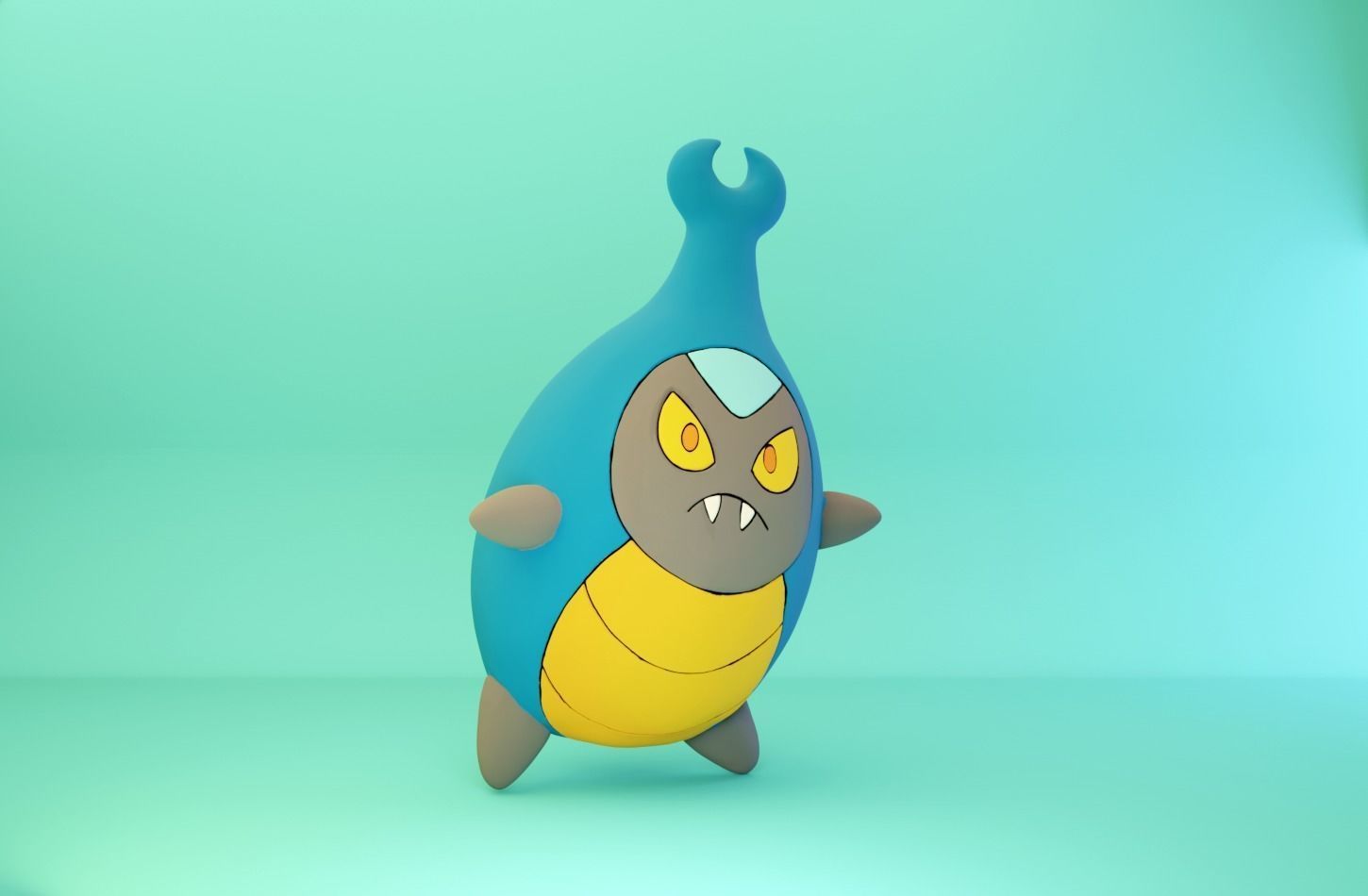 Pokemon Shelmet and Karrablast 3D print 3D model 3D printable | CGTrader