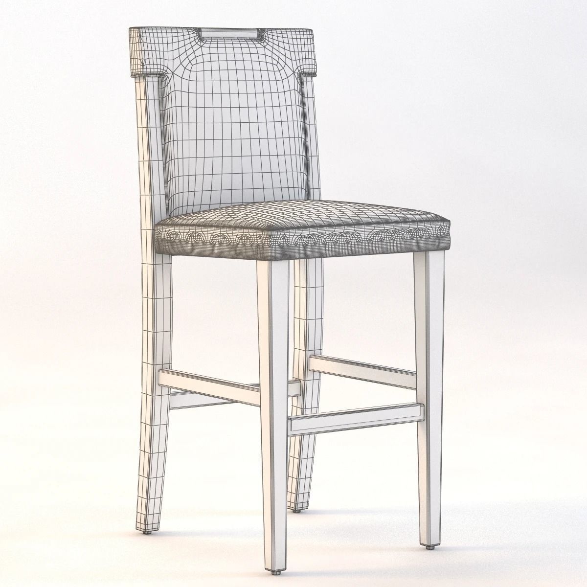 Jaylin Barstool 3D model | CGTrader