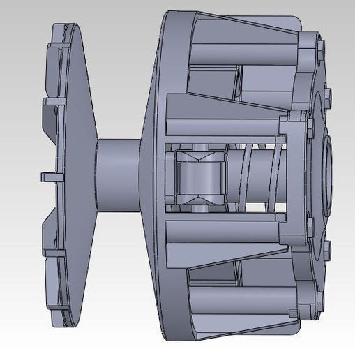 Polaris cvt 1 free 3D model | CGTrader