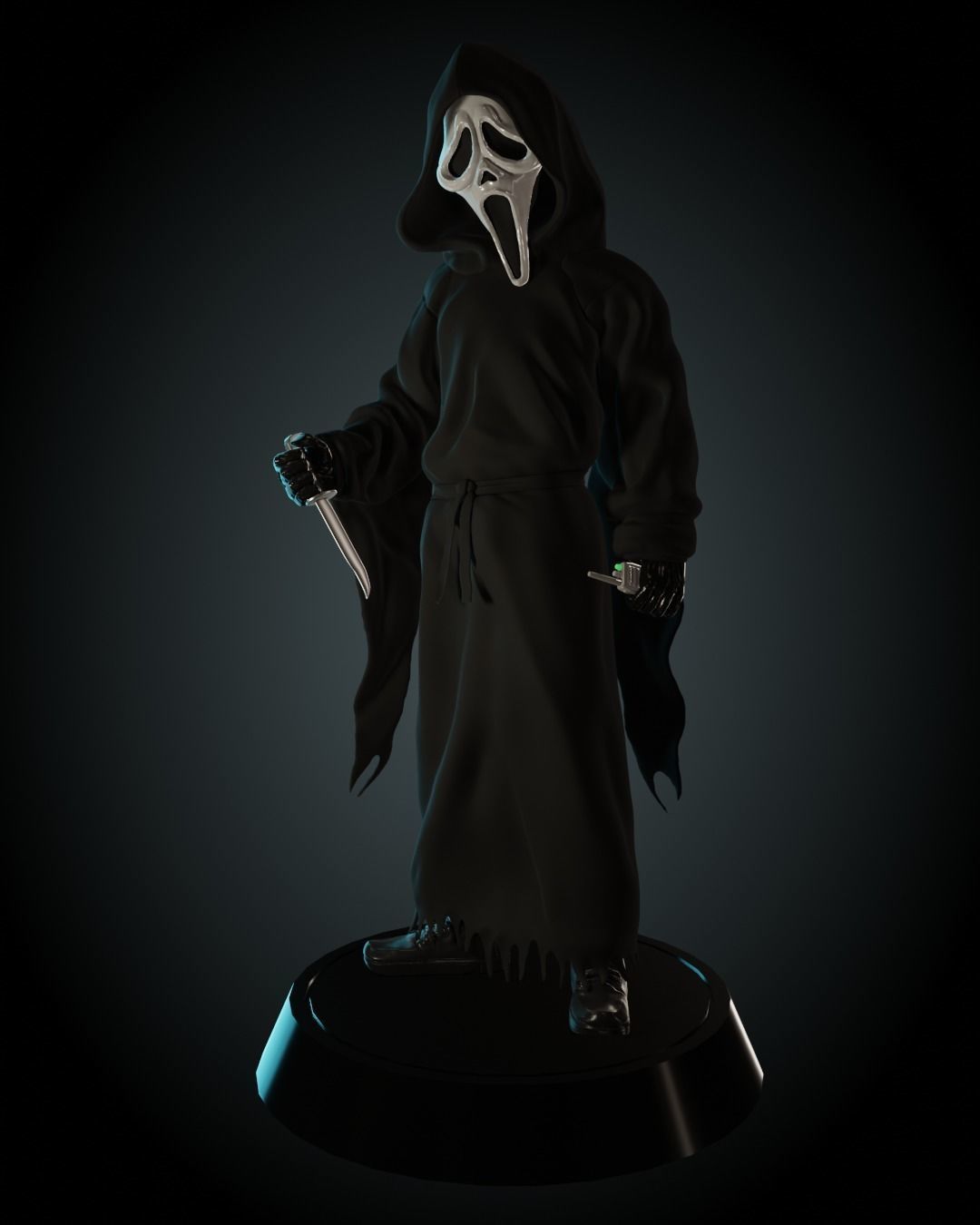 Ghostface - collectible 3D model 3D printable | CGTrader