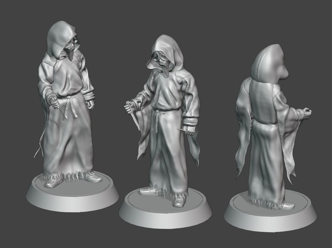Ghostface - collectible 3D model 3D printable | CGTrader