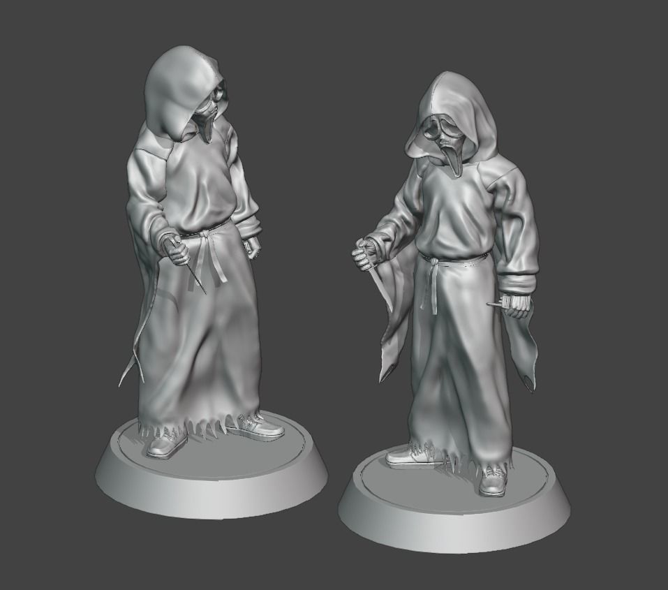 Ghostface - collectible 3D model 3D printable | CGTrader