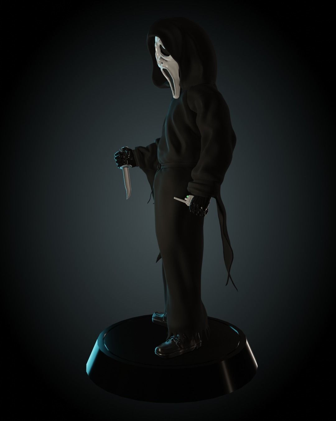 Ghostface - collectible 3D model 3D printable | CGTrader
