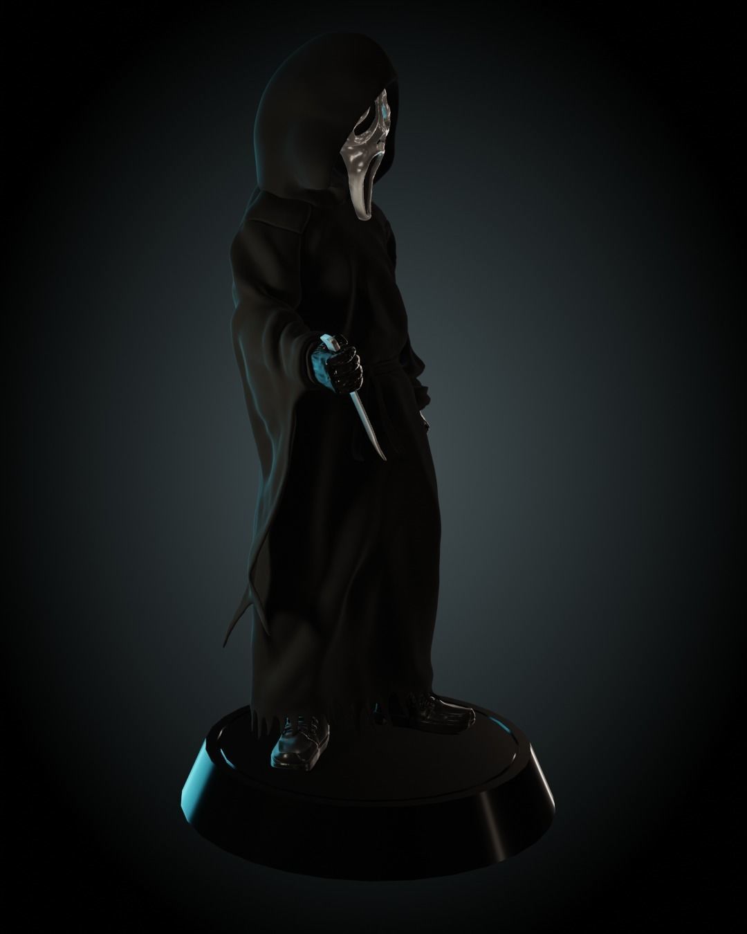 Ghostface - collectible 3D model 3D printable | CGTrader