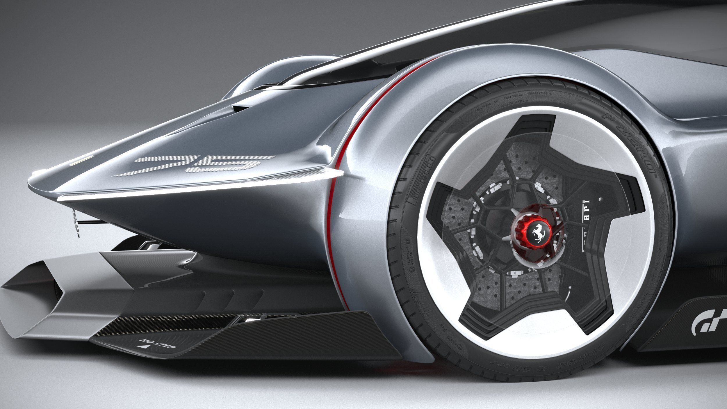 Ferrari Vision Gran Turismo Concept 2022 3D model | CGTrader