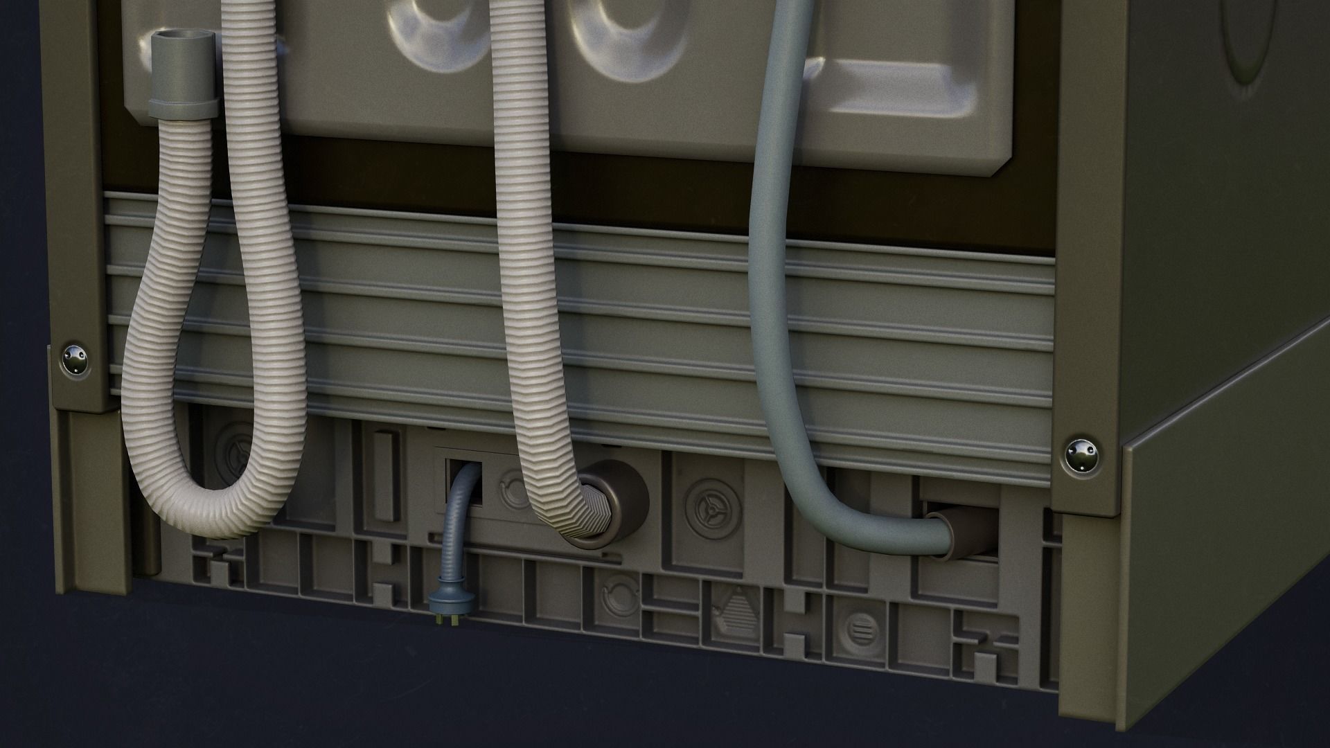 3D model Dishwasher game ready PBR VR / AR / low-poly | CGTrader