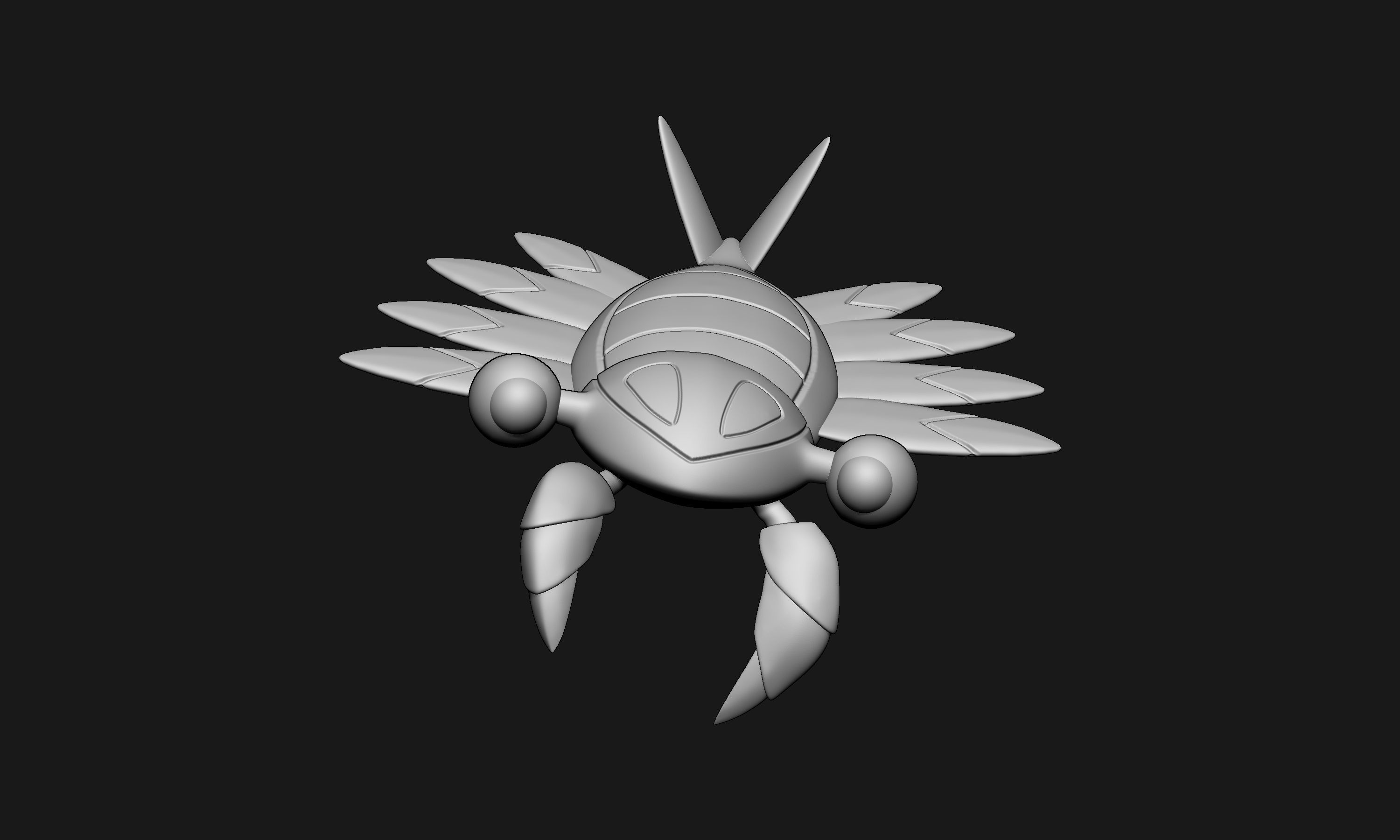 Pokemon - Anorith with 2 poses 3D model 3D printable | CGTrader