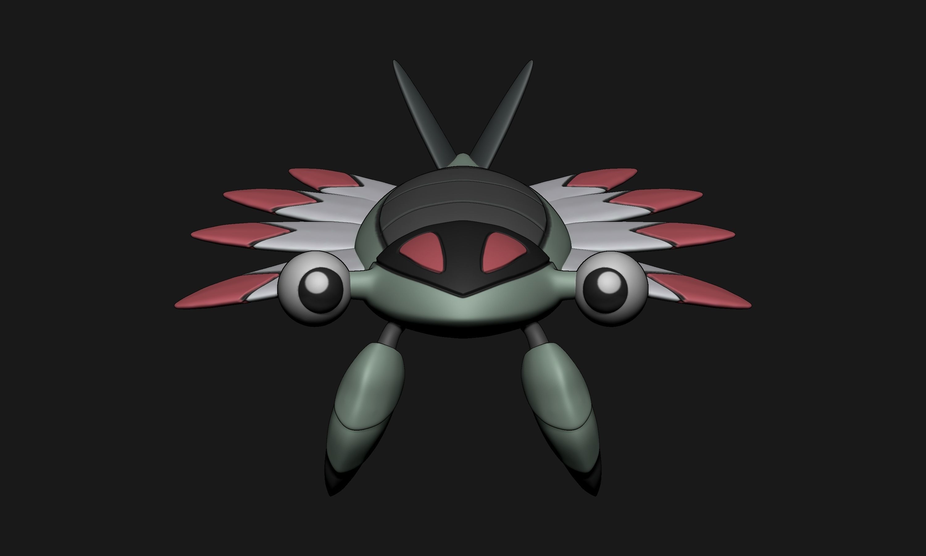 Pokemon - Anorith with 2 poses 3D model 3D printable | CGTrader