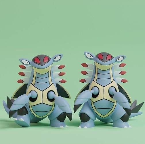 Pokemon - Armaldo with 2 poses 3D model 3D printable | CGTrader