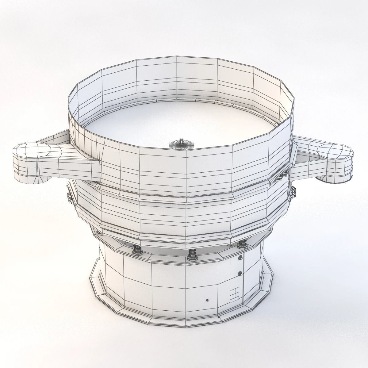 Sweco Crushing And Screening Machine 3D model | CGTrader