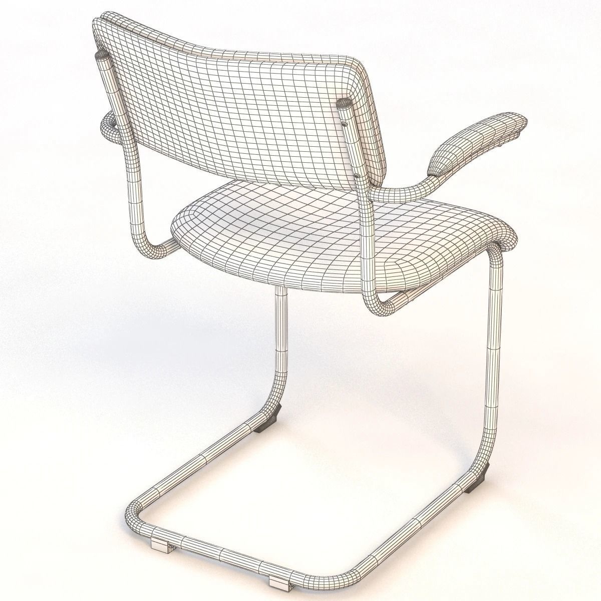 Stephen Industrial Loft Dining Chair 3D model | CGTrader