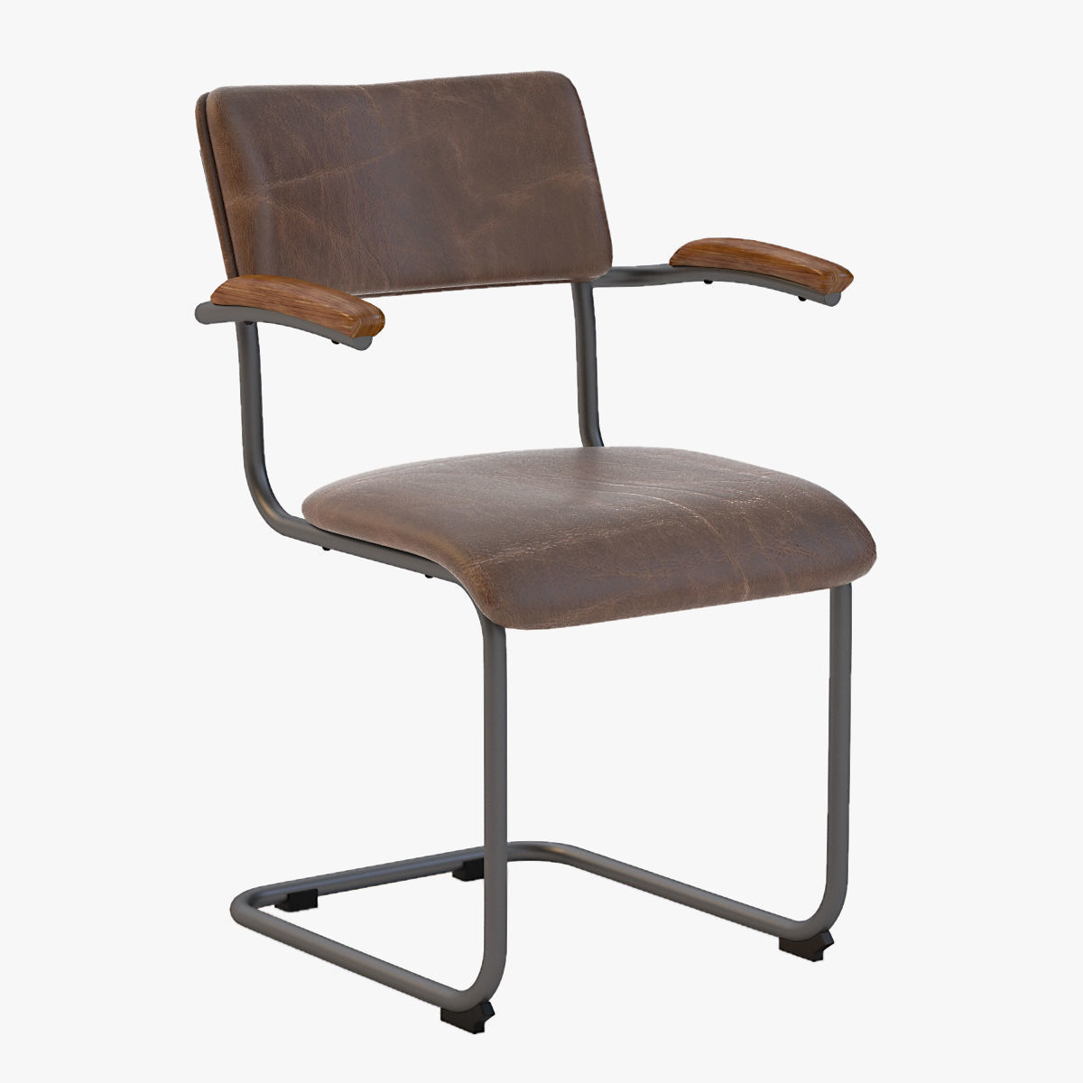 Stephen Industrial Loft Dining Chair 3D model | CGTrader