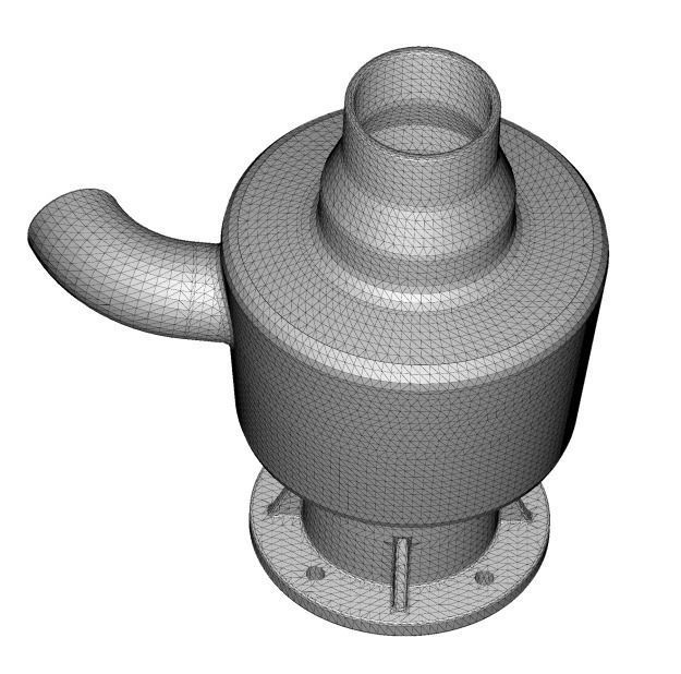 Industrial Dust Collector 3D model | CGTrader