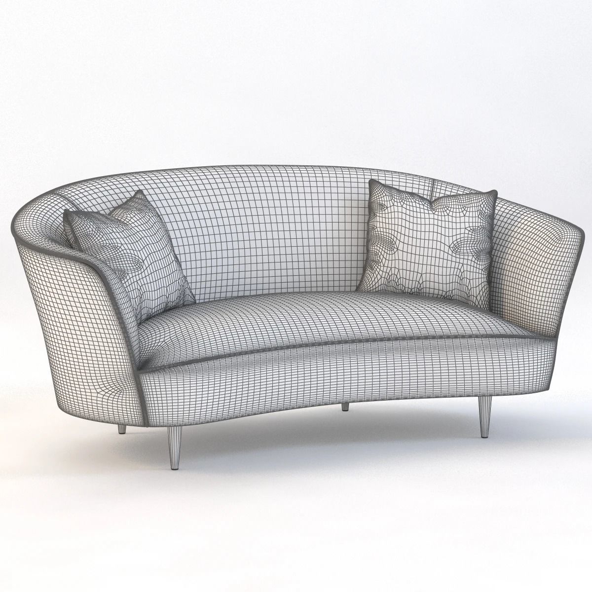 Sofa By Ico Parisi 3D model | CGTrader