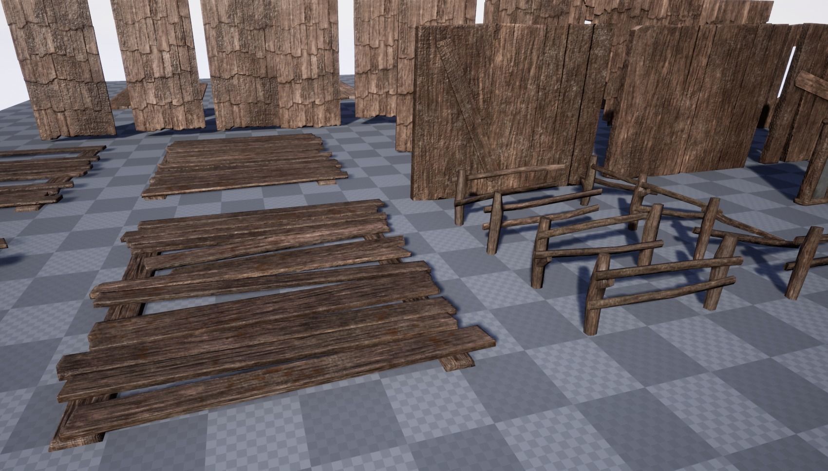 3D model Wooden Building Kit VR / AR / low-poly | CGTrader