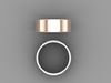 Light Gold Ring For men and women Free free 3D model | CGTrader