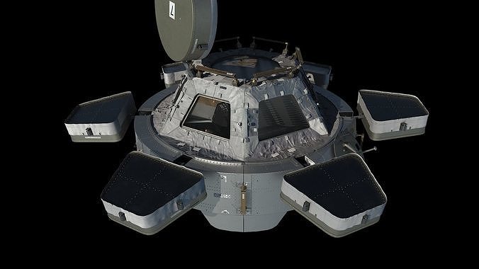 High quality 3D model Cupola ISS module 3D model | CGTrader