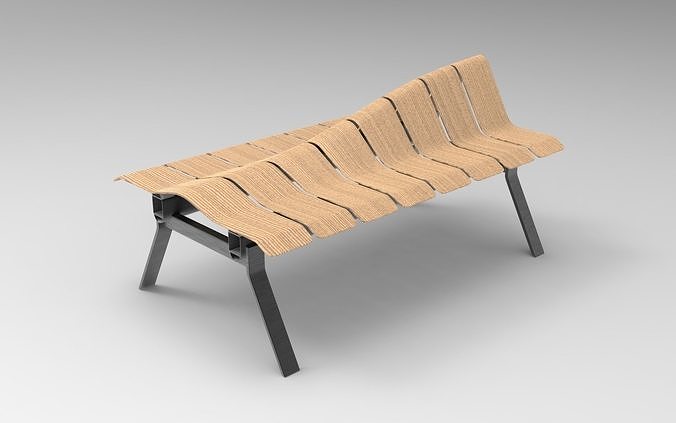 3D model Rise Bench VR / AR / low-poly | CGTrader