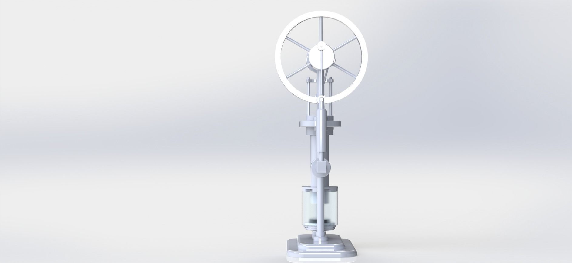 solidworks stirling hot air engine 3D model 3D printable | CGTrader