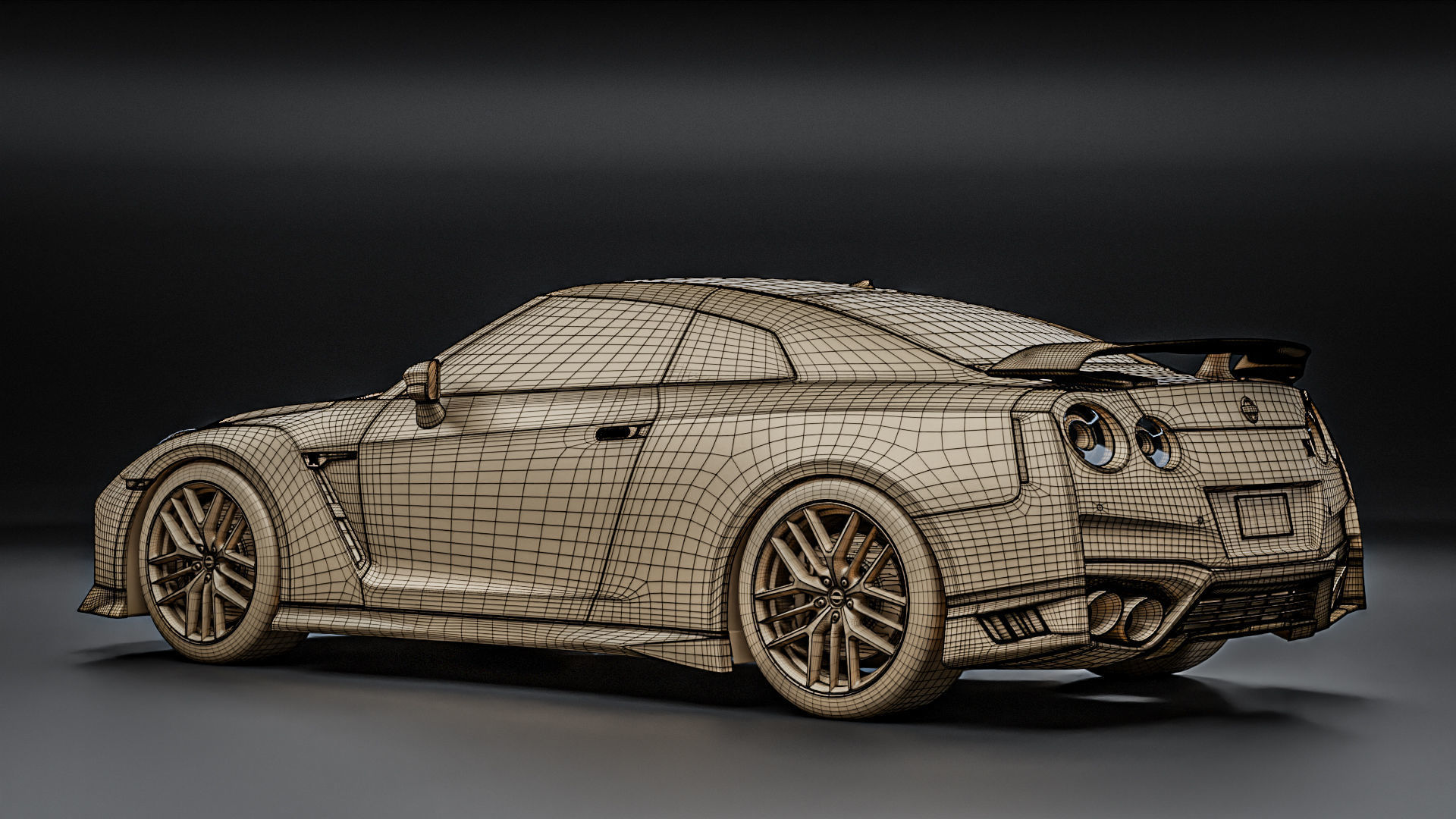 Nissan GTR R35 2022 3D model | CGTrader