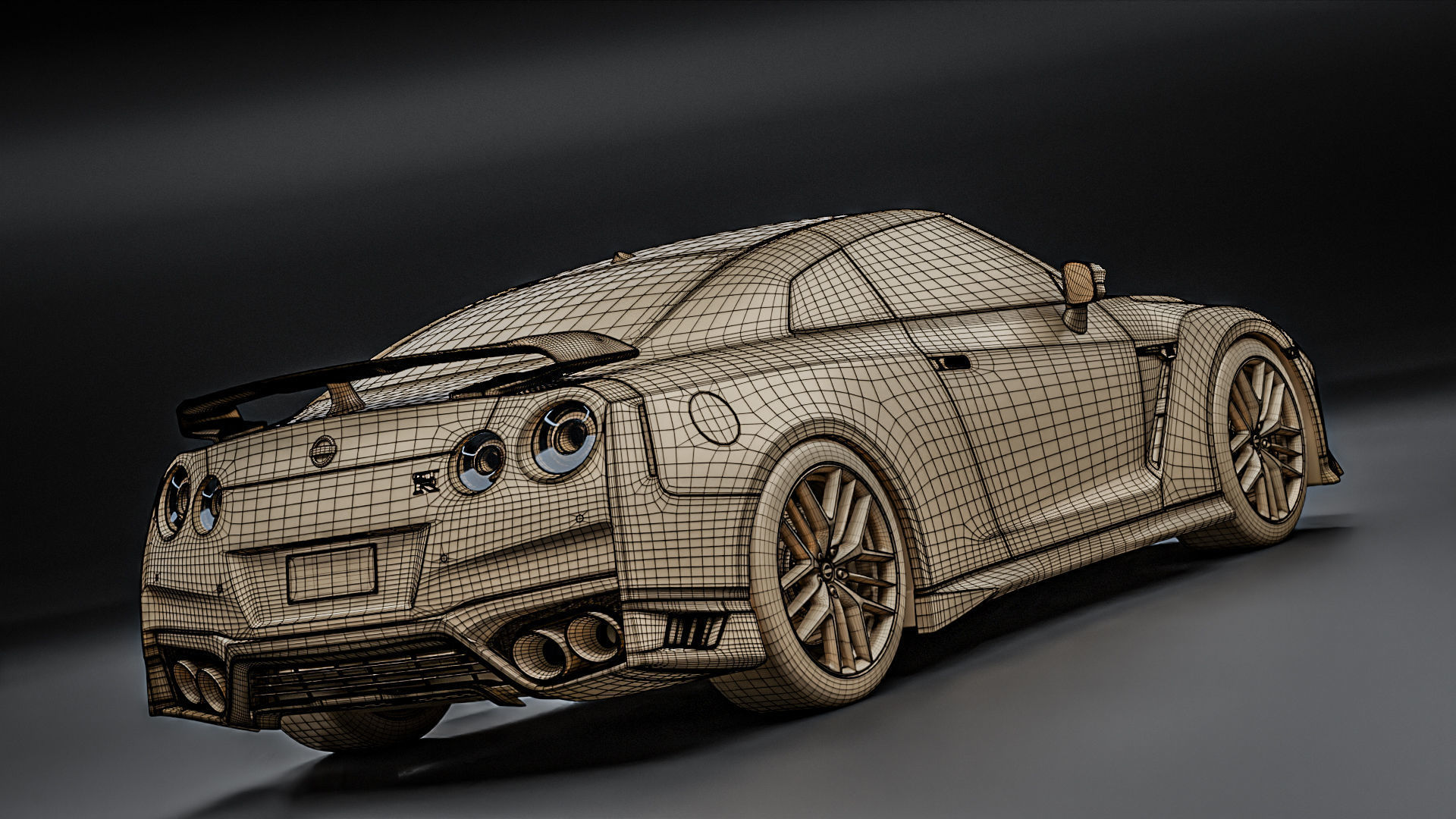 Nissan GTR R35 2022 3D model | CGTrader