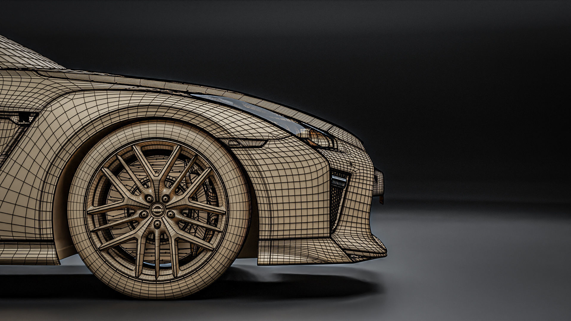 Nissan GTR R35 2022 3D model | CGTrader