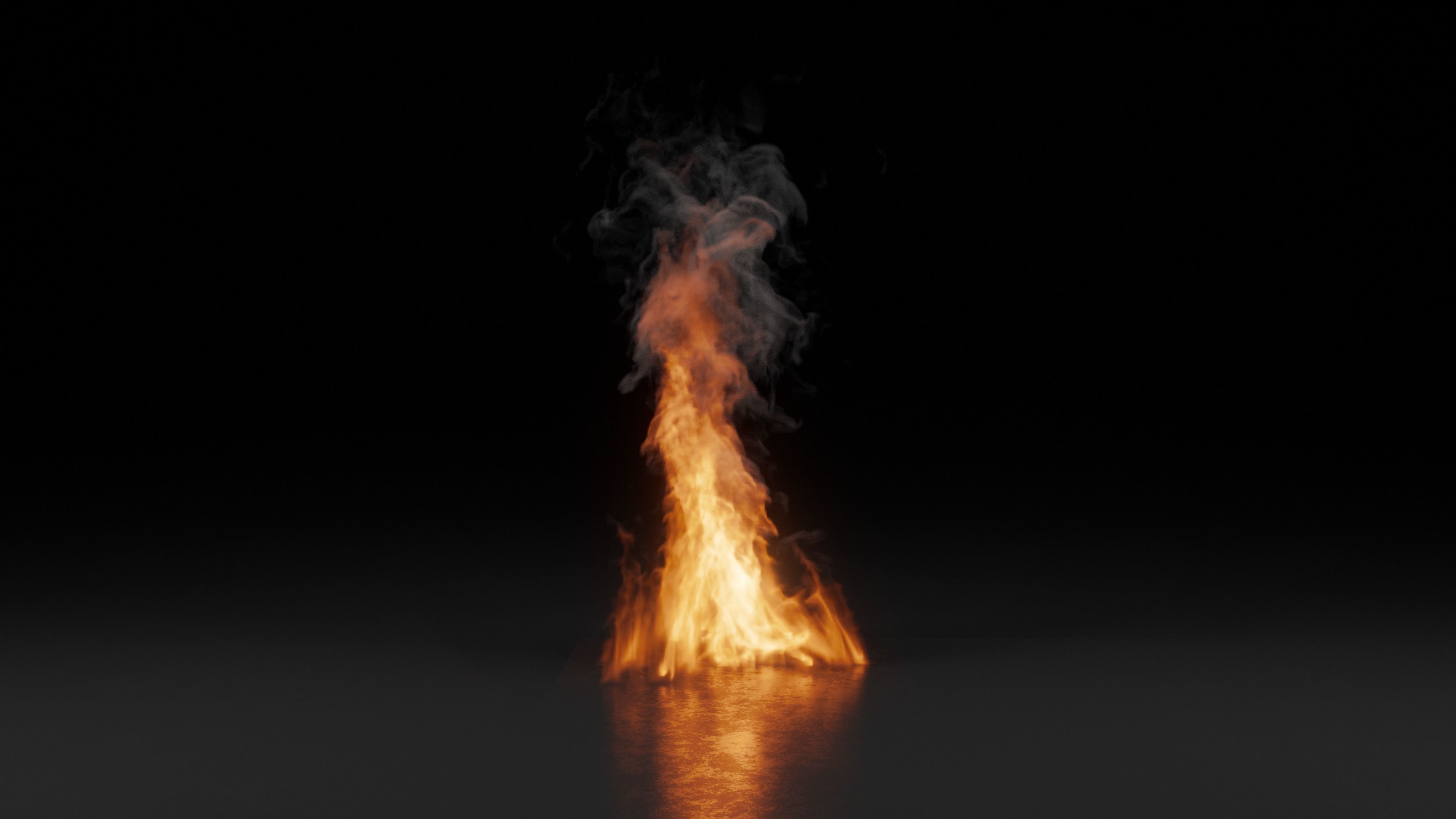 3D Fireplace Animation 3D model animated | CGTrader