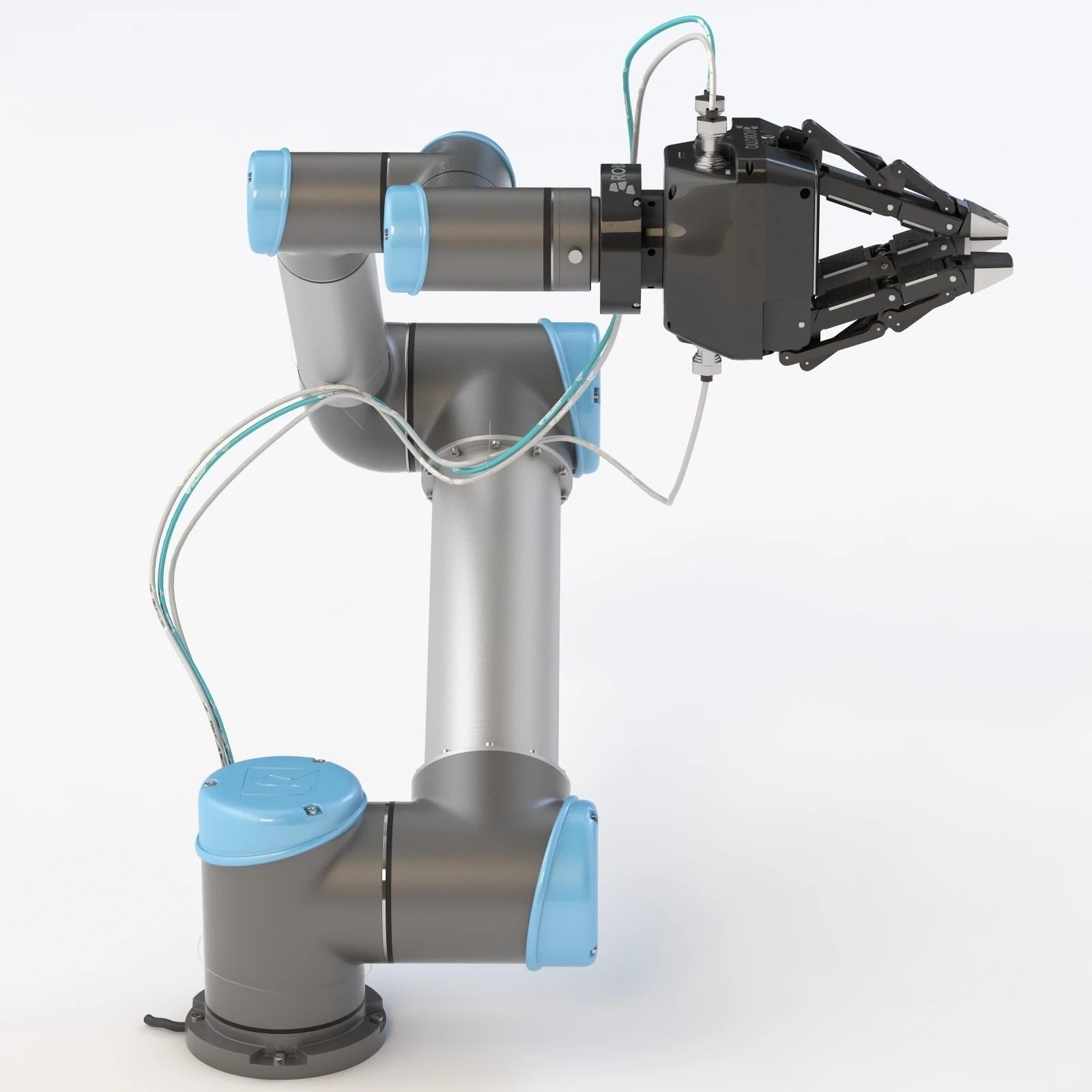 Universal Robots Ur5 With Robotiq Three Finger Adaptive Gripper 3D ...