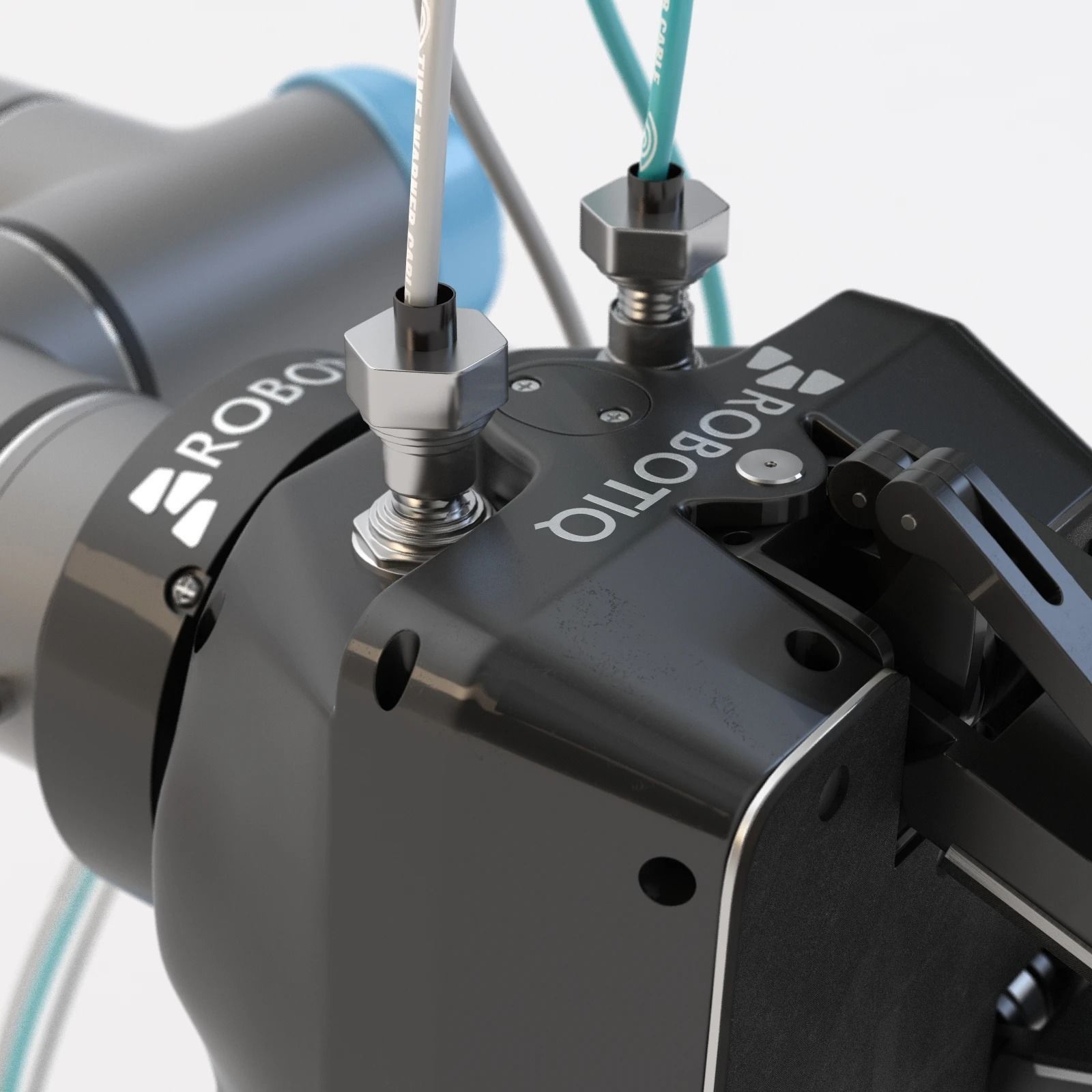 Universal Robots Ur5 With Robotiq Three Finger Adaptive Gripper 3D ...