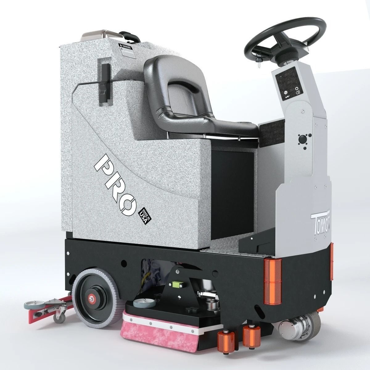 Tomcat Commercial Floor Scrubbers Microrider 3D model | CGTrader