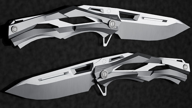 Stylized Knife 3D model | CGTrader