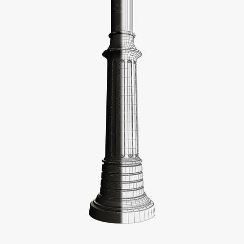 Light Pole-4 3D model | CGTrader