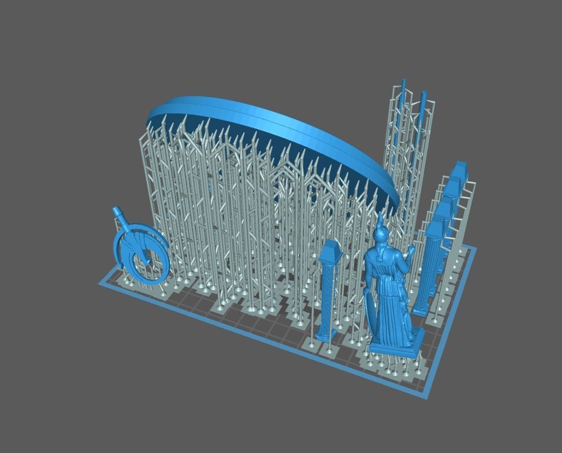 Saint Seiya Athena 1to10 STL file 3D print model 3D print model 3D ...