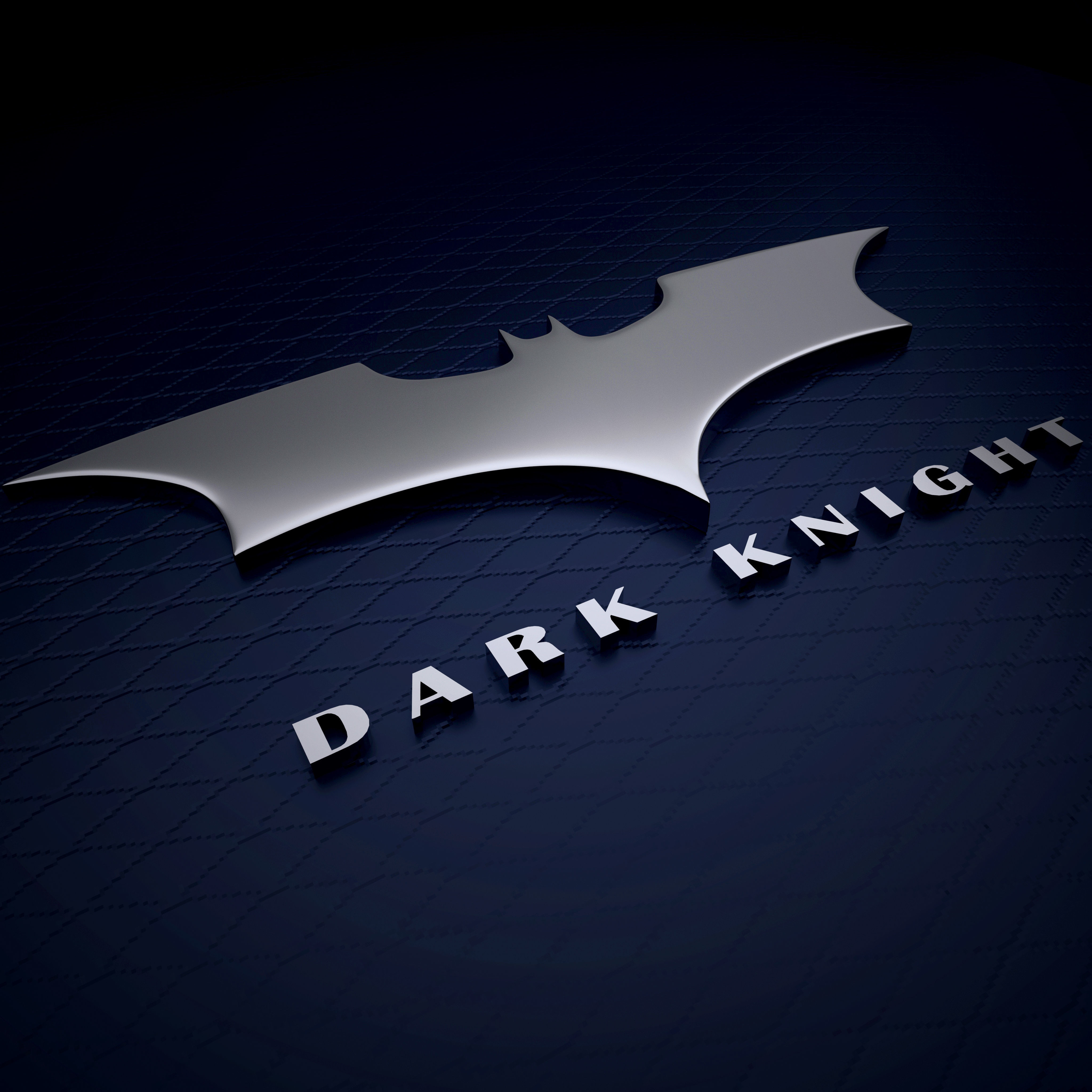 Dark Knight Logo 3D model animated | CGTrader