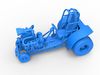 Diecast Mini Rod pulling tractor 7 Scale 1 to 25 3D model 3D printable ...