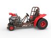 Diecast Mini Rod pulling tractor 7 Scale 1 to 25 3D model 3D printable ...