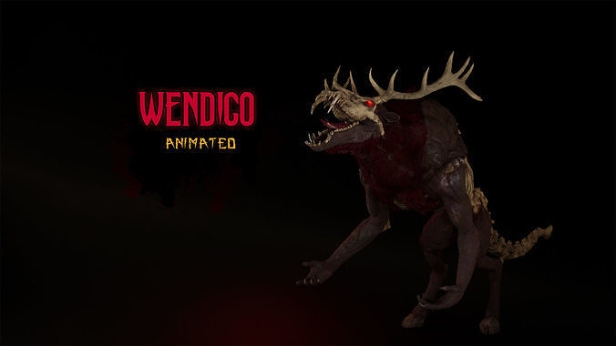 3D model Wendigo VR / AR / low-poly | CGTrader