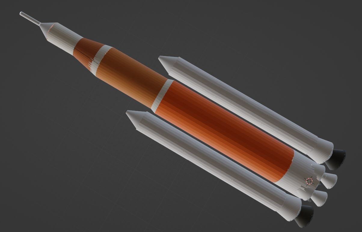 3D model New Rocket Artemis Project Nasa VR / AR / low-poly | CGTrader