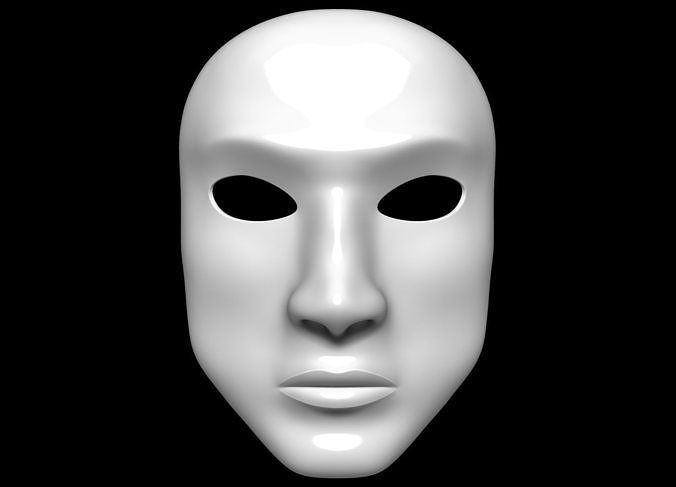 Mask Male 3D model | CGTrader