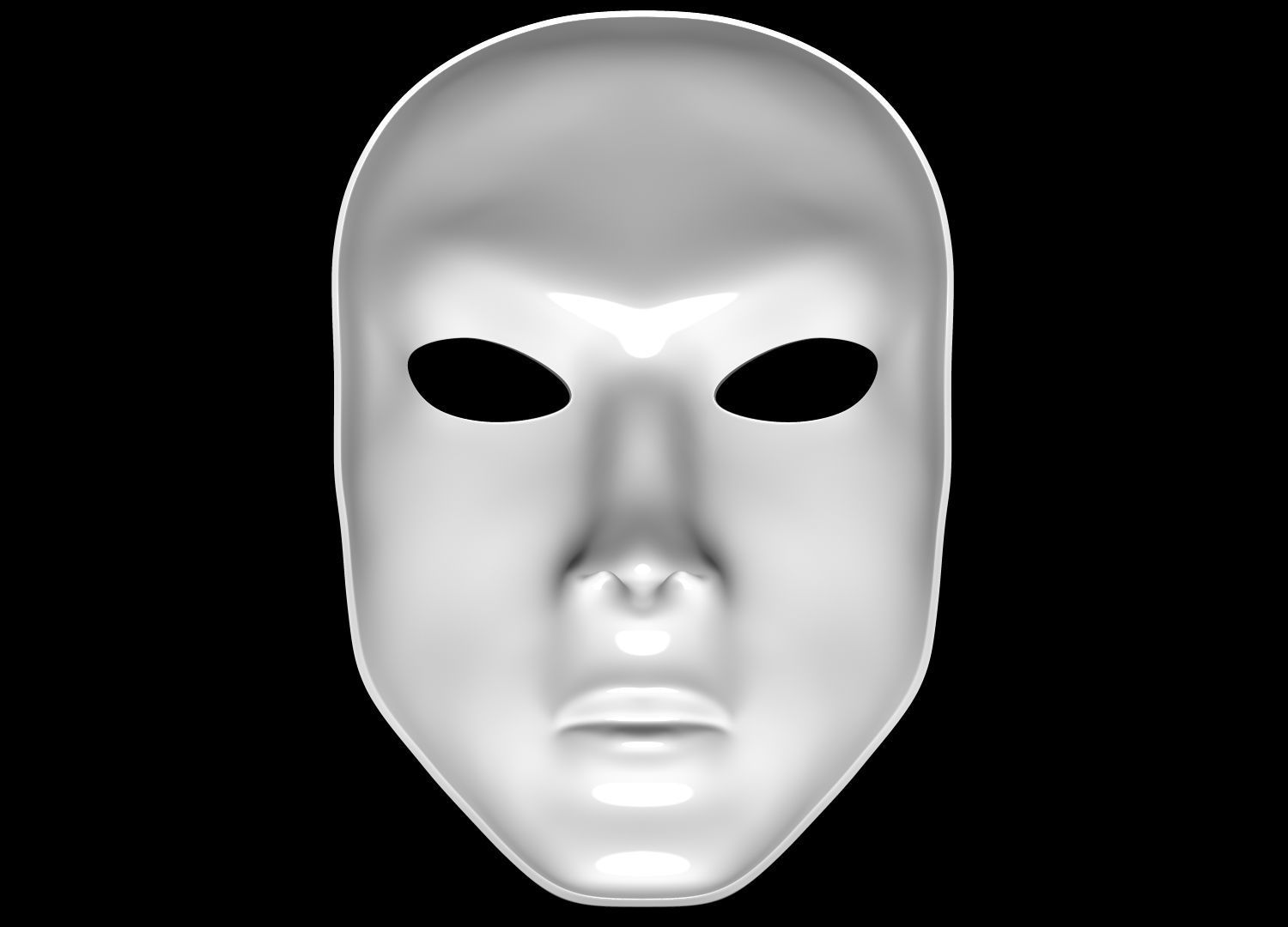 Mask Male 3D model | CGTrader
